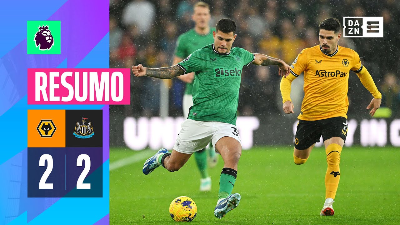 Resumo | Wolves 2-2 Newcastle | Premier League 23/24 - YouTube