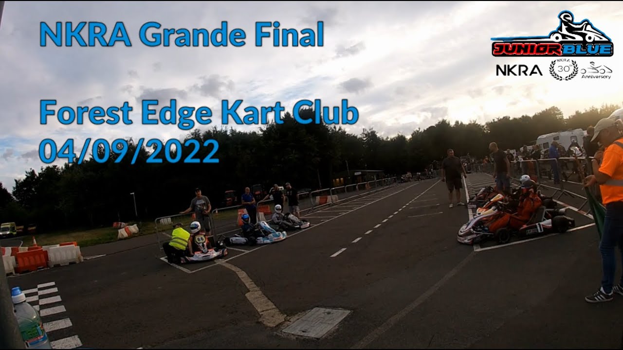 Karting Formula Blue Junior Forest Edge Kart Club 04/09/2022 - YouTube