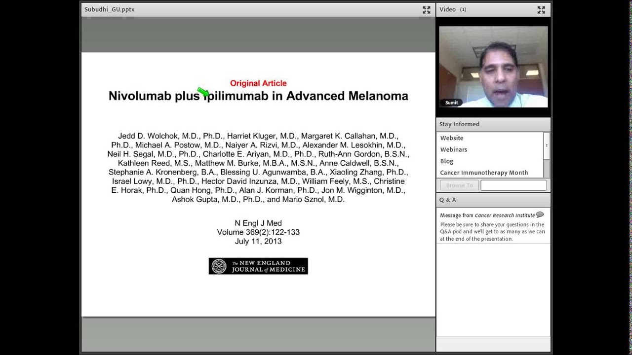 Immunotherapies for Prostate, Bladder, and Kidney Cancers, with Sumit ...