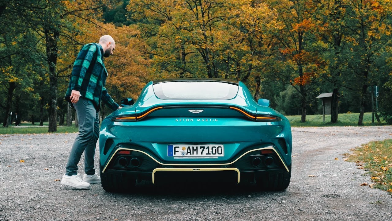 2025 Aston Martin Vantage Coffee Run! - YouTube