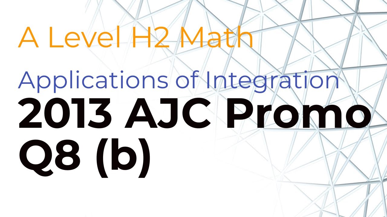 H2 Math 2013 AJC Promo Q8 (b) - YouTube