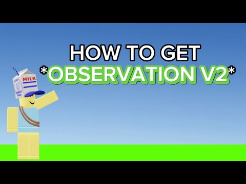 How To Get Observation Haki V2 (Blox Fruits) - YouTube