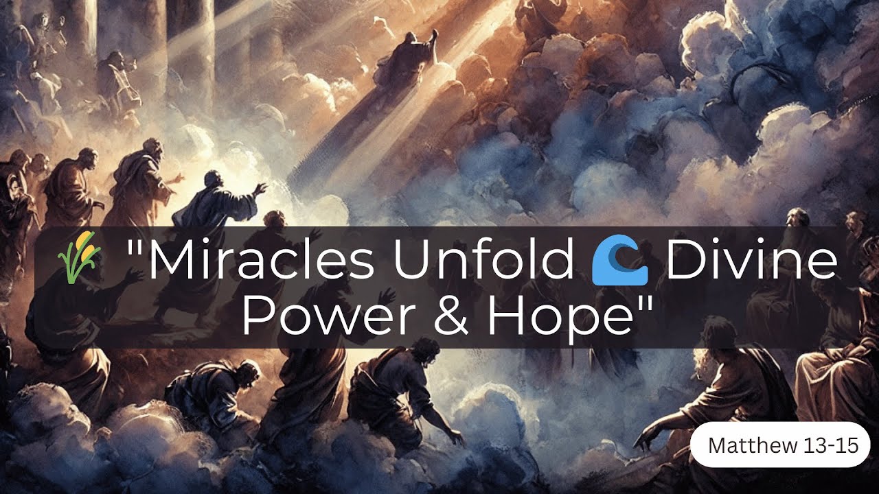 Matthew 13-15 | 🌾 Miracles Unfold 🌊 Divine Power & Hope | 🌞 Daily Bible ...