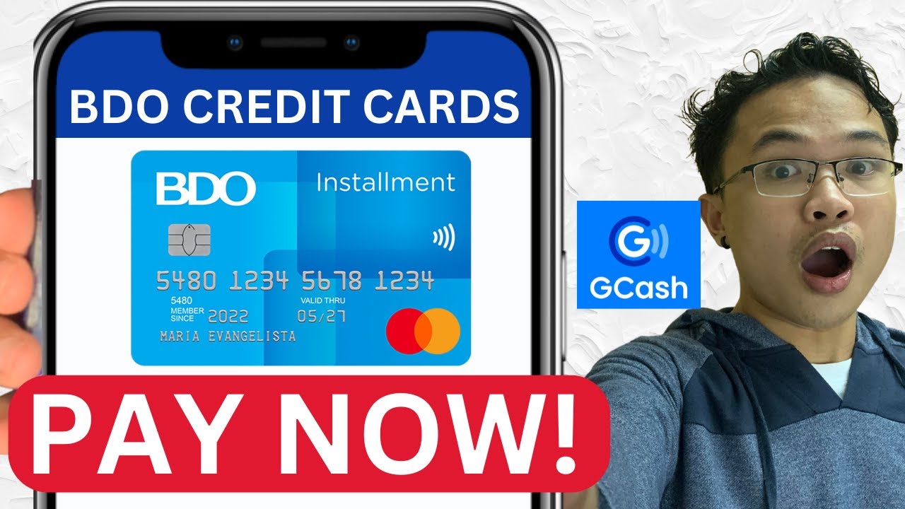 How To Pay CREDIT CARD Bill BDO using GCash (2024) - YouTube