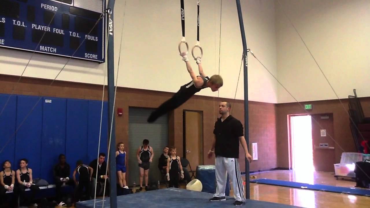 Anthony Modugno - 2013 Vitaly Scherbo Invite - Rings - YouTube