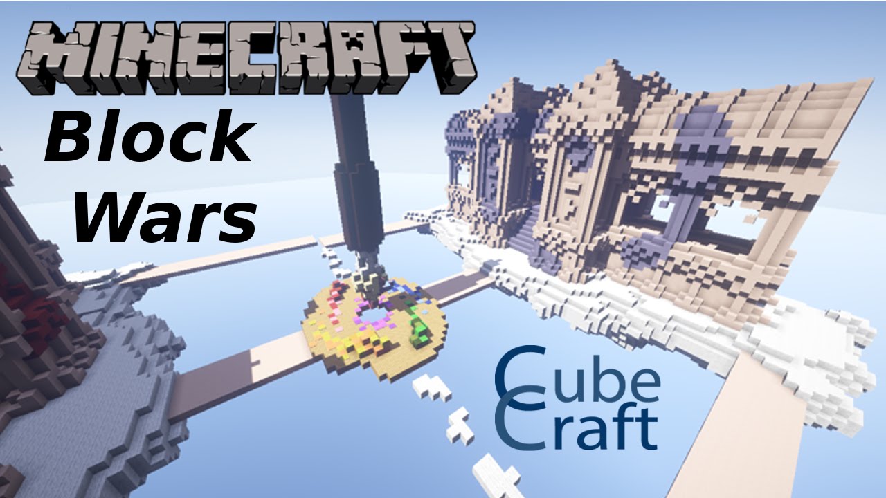 Minecraft Block Wars CubeCraft #1 with garageagle and seanrocks333 ...