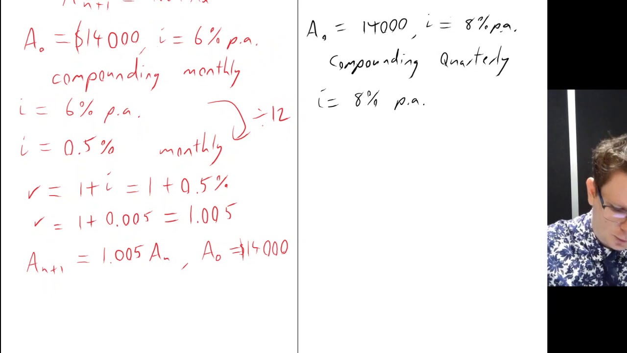 Recurrence Relations for Compound Interest with Different Time Period ...
