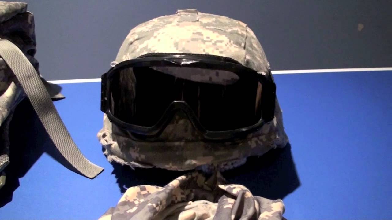 ACU Airsoft Loadout (up close) - YouTube