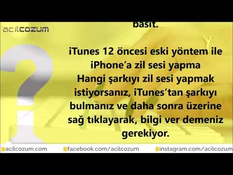 iPhone’da Müzikleri Zil Sesi Nasıl Yapılır | Acil Çözüm