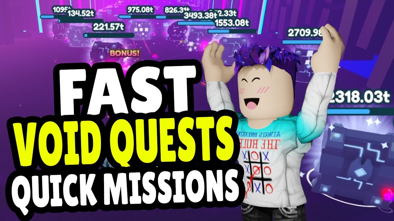 How to complete NEW VOID QUESTS in Pet Simulator X (Axolotl Update #1 ...