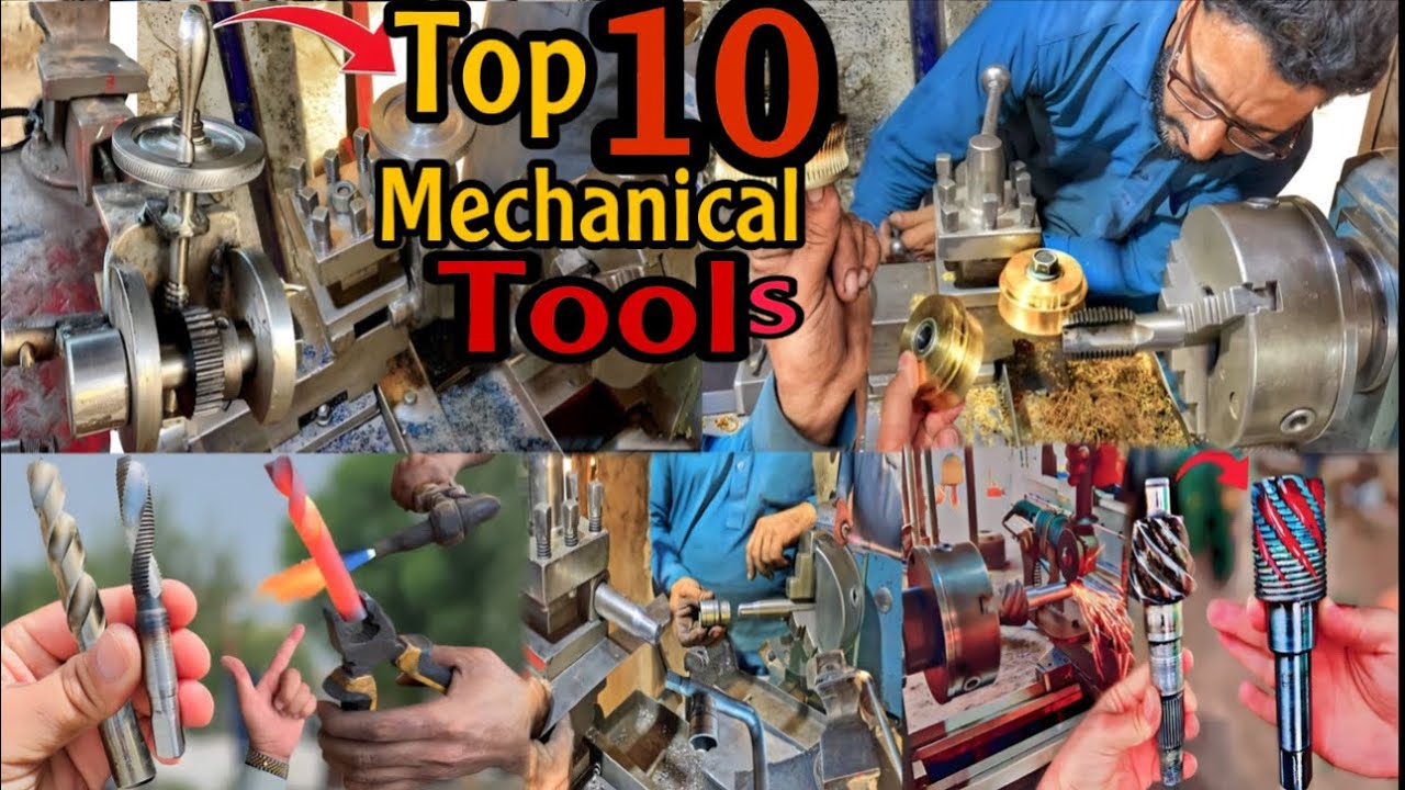 Make top 10 mechanical tools that will be useful for use in heavy duty ...