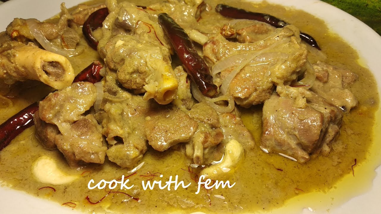 Mutton Rezala Recipe | Famous Bengali Recipe With A touch Of Mughlai ...
