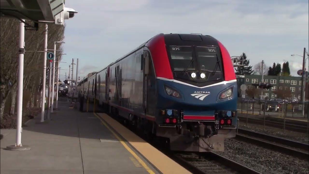 (AMTK 305 & 330) 10:00 AM Amtrak #75 - YouTube