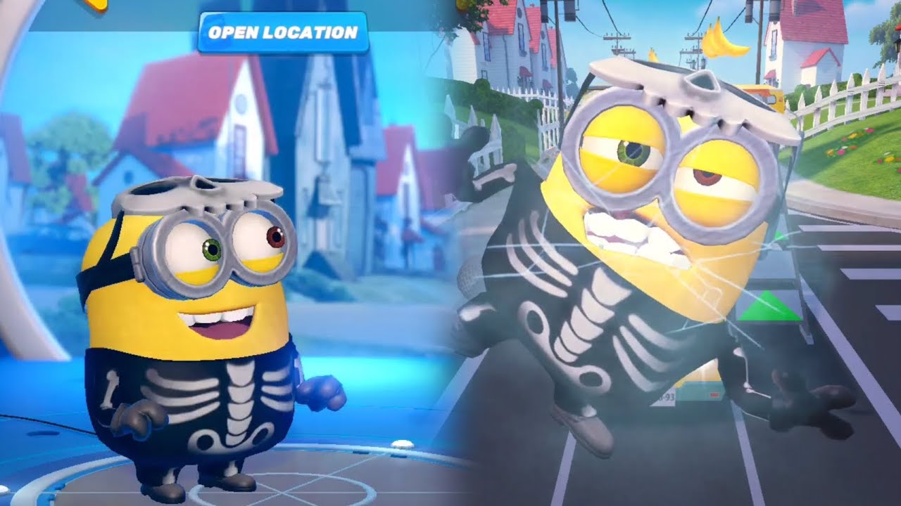 Skeleton BoB in Residential | New Minion rush | - YouTube