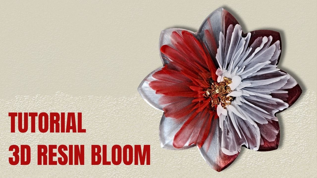 17th August 3D RESIN BLOOM Tutorial - Independence Day Edition - YouTube