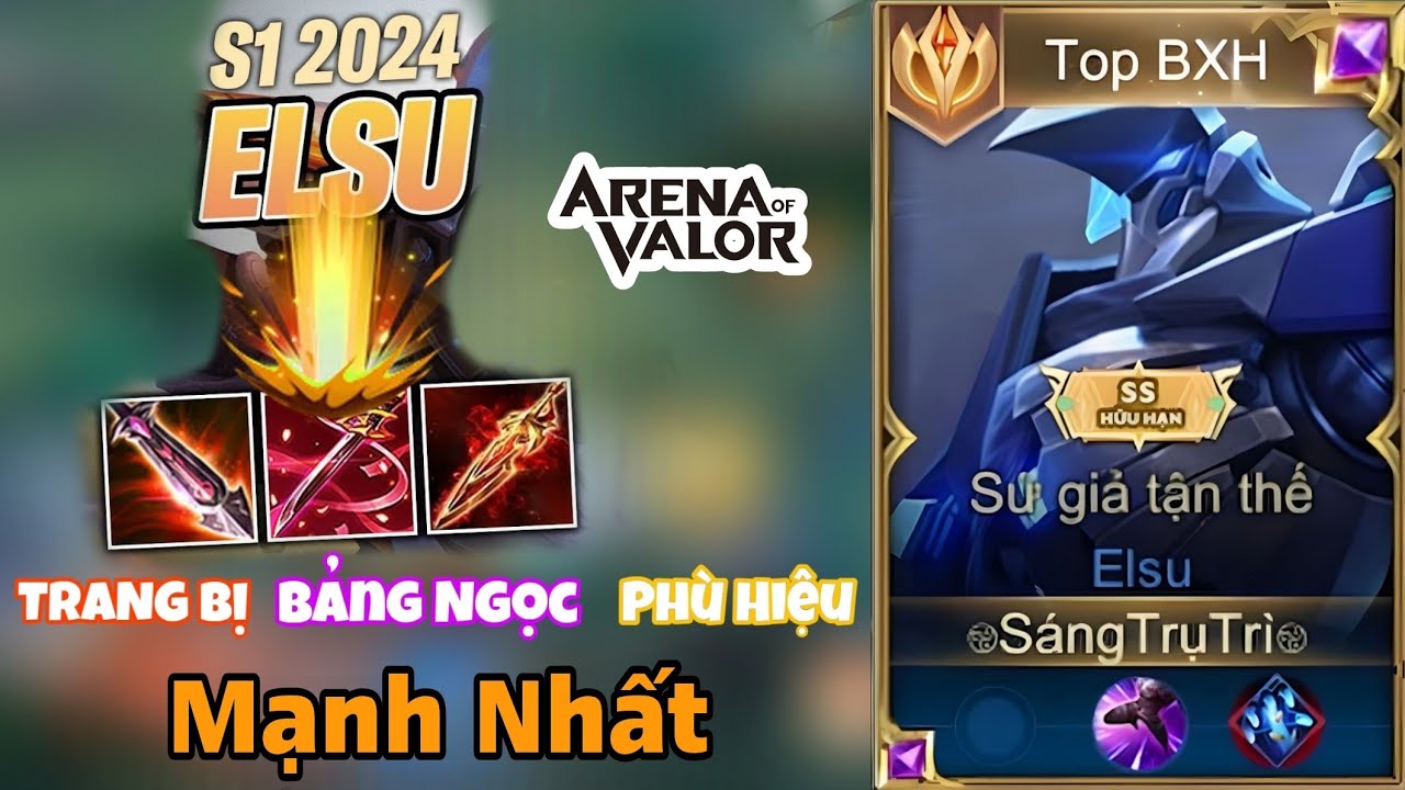 Trang Bị Bảng Ngọc Phù Hiệu Elsu S1 2024 Vs Trận Đấu Vẩy Elsu Bất Tử ...