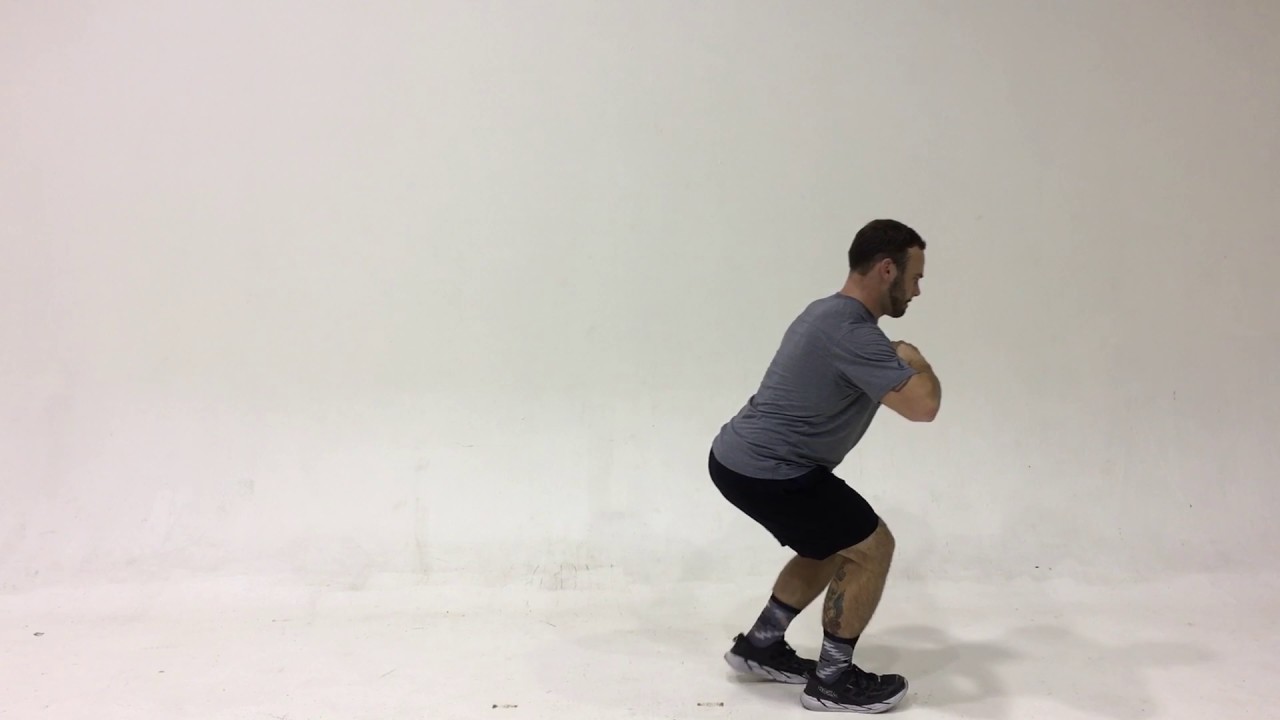 The duck walk Exercise - YouTube