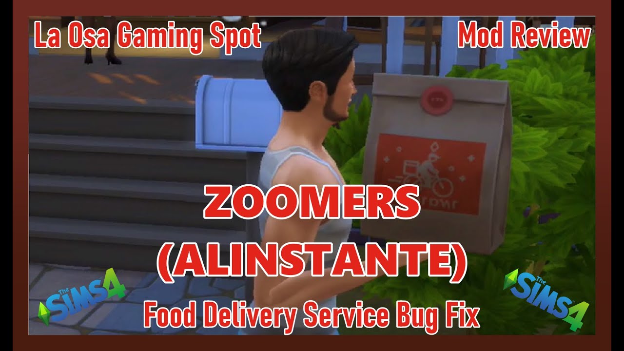 SIMS 4 - ZOOMERS BUG FIX - MOD REVIEW - YouTube