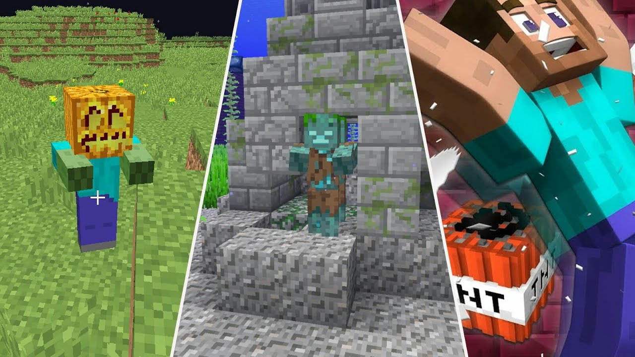 Minecraft Mobs And Their Secrets - YouTube