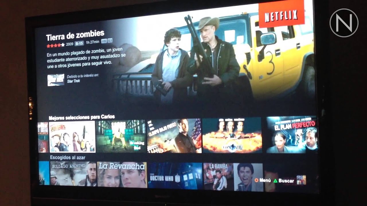 Nueva interfaz de Netflix, demo - YouTube