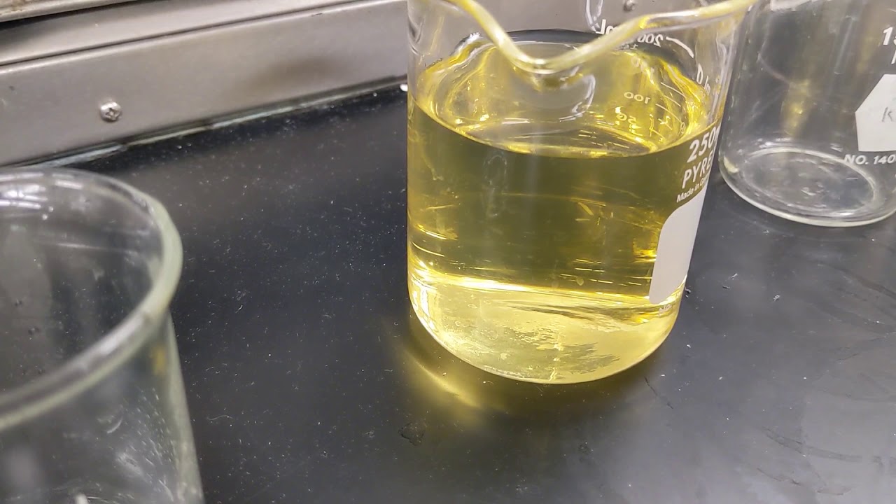 Bromination of Acetone Color Change - YouTube