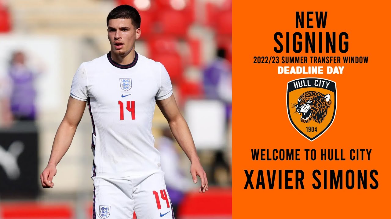 XAVIER SIMONS SIGNS FOR HULL CITY ON LOAN FROM CHELSEA - YouTube