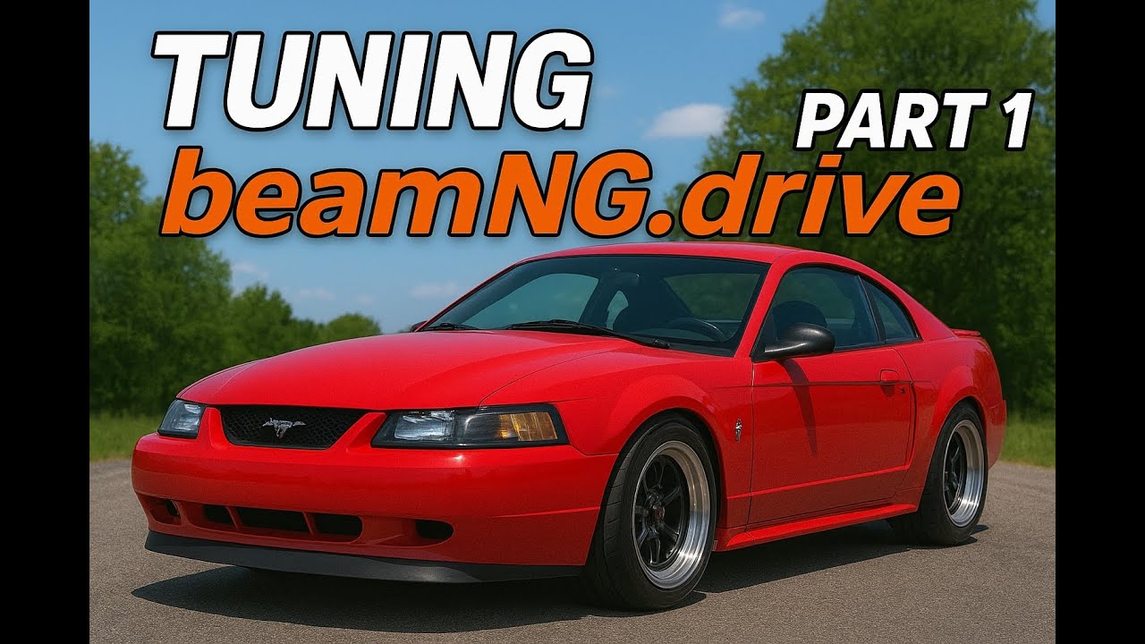 tuning setup in beamng.drive - YouTube