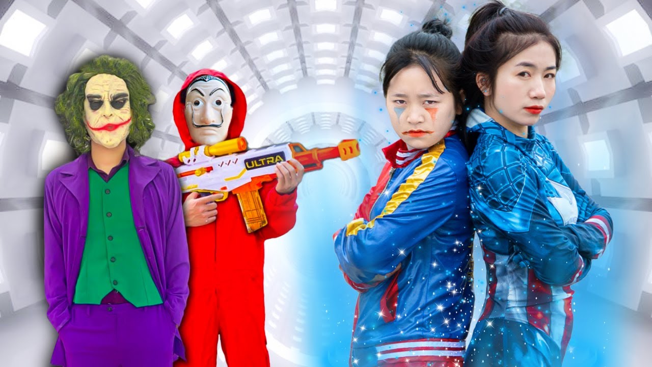 Joker Creation Zombie Venom Live Action Battle #2| Spiderman Team vs ...