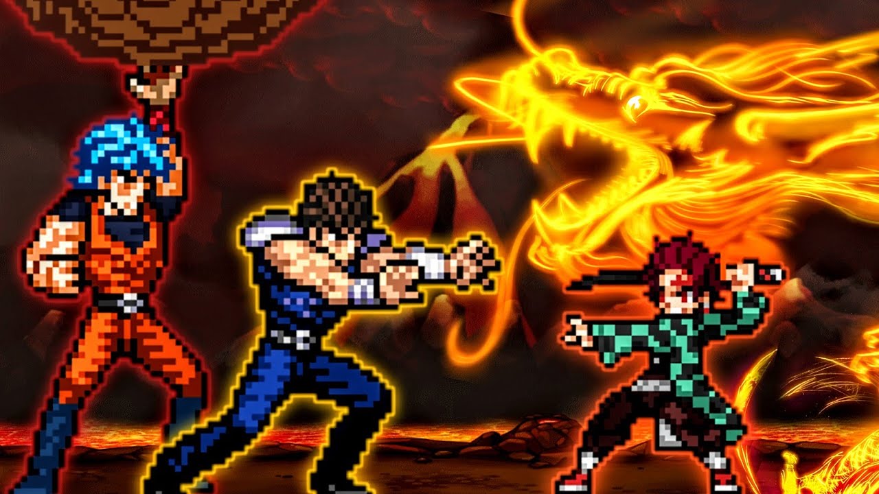 Kenshiro V3 OP (New) & Toriko V2 OP (New) VS Tanjiro Chaos OP in Jump ...