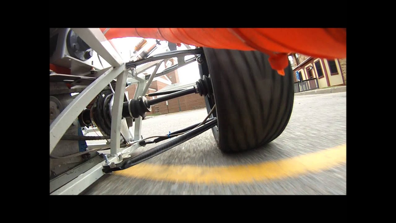 carbon fiber A-arm test - YouTube