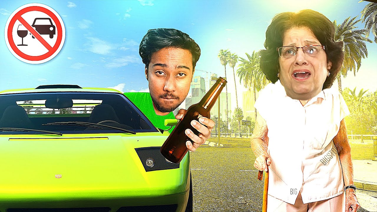 DRINKING AND DRIVING (In GTA V) - YouTube