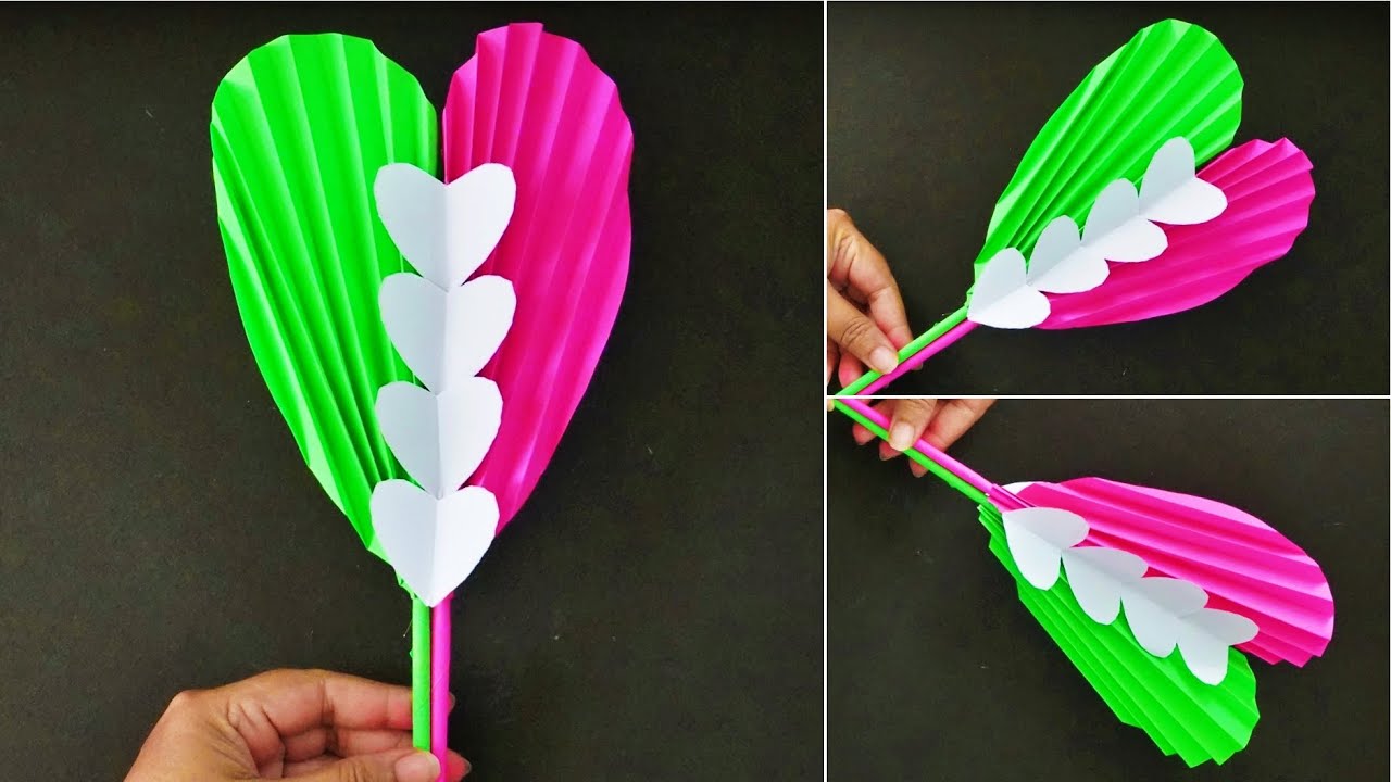 DIY Hand Fan / Easy Paper Hand Fan Making Tutorial / Special Hand Fan ...