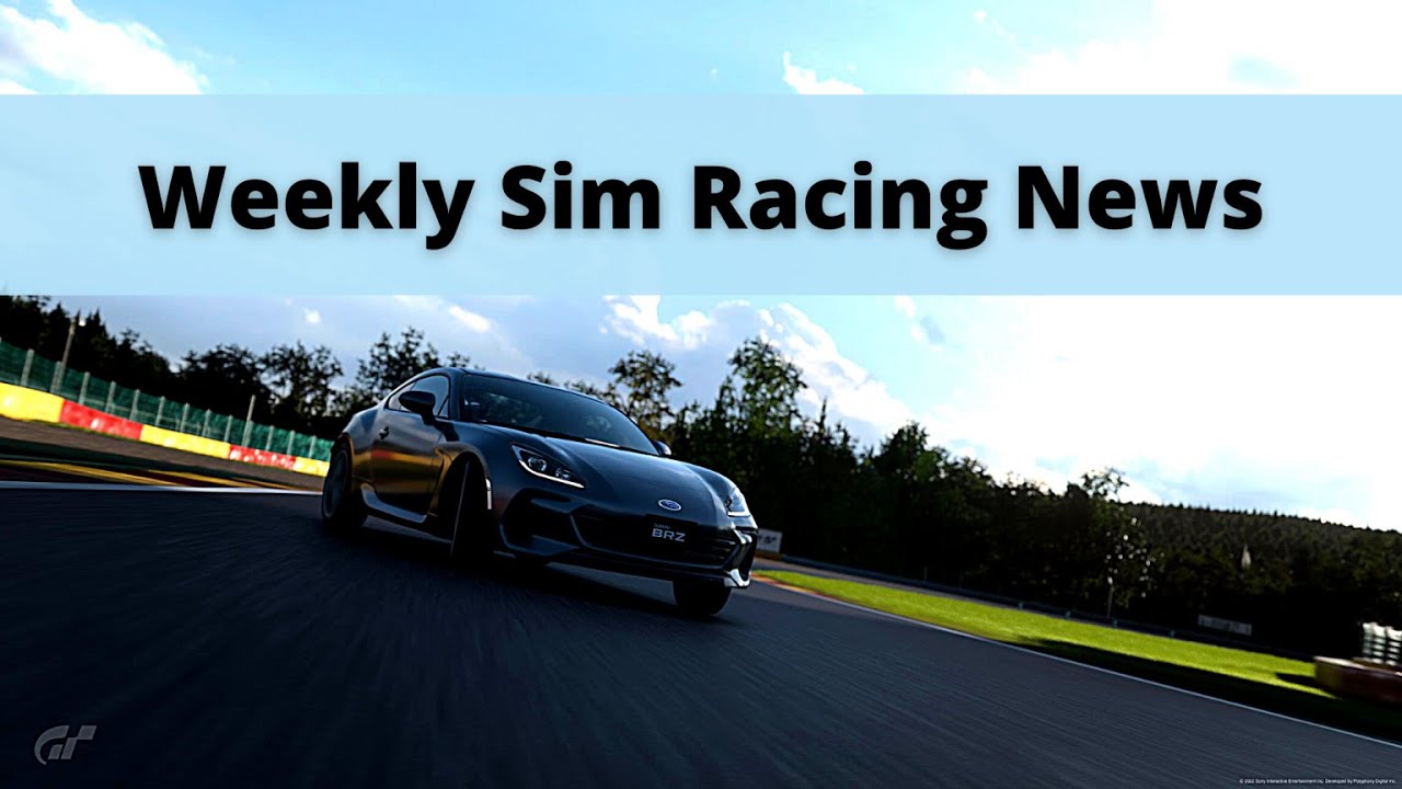 Weekly Sim Racing News - YouTube