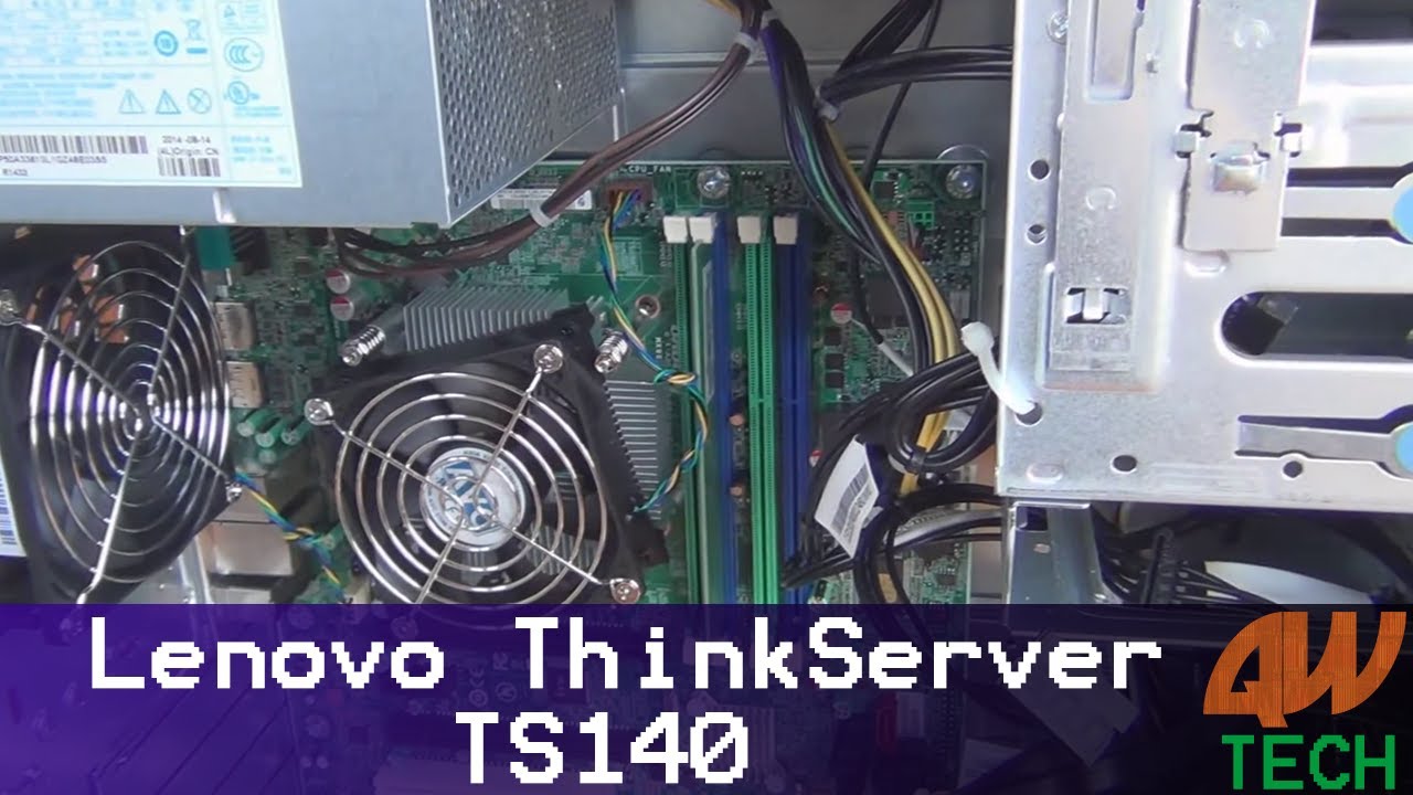 Lenovo ThinkServer TS140 - YouTube