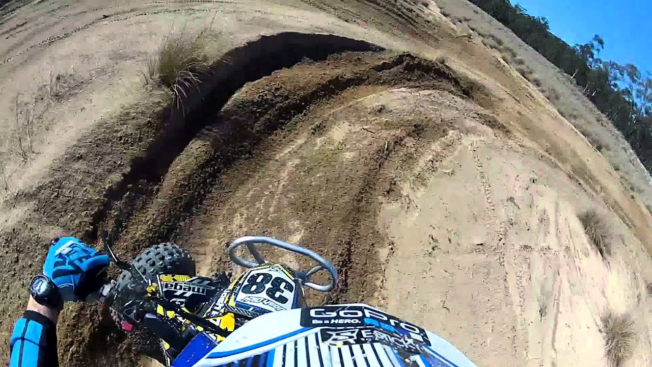 Larbert Road Sand Track Riding on a Can-Am DS450xmx - YouTube