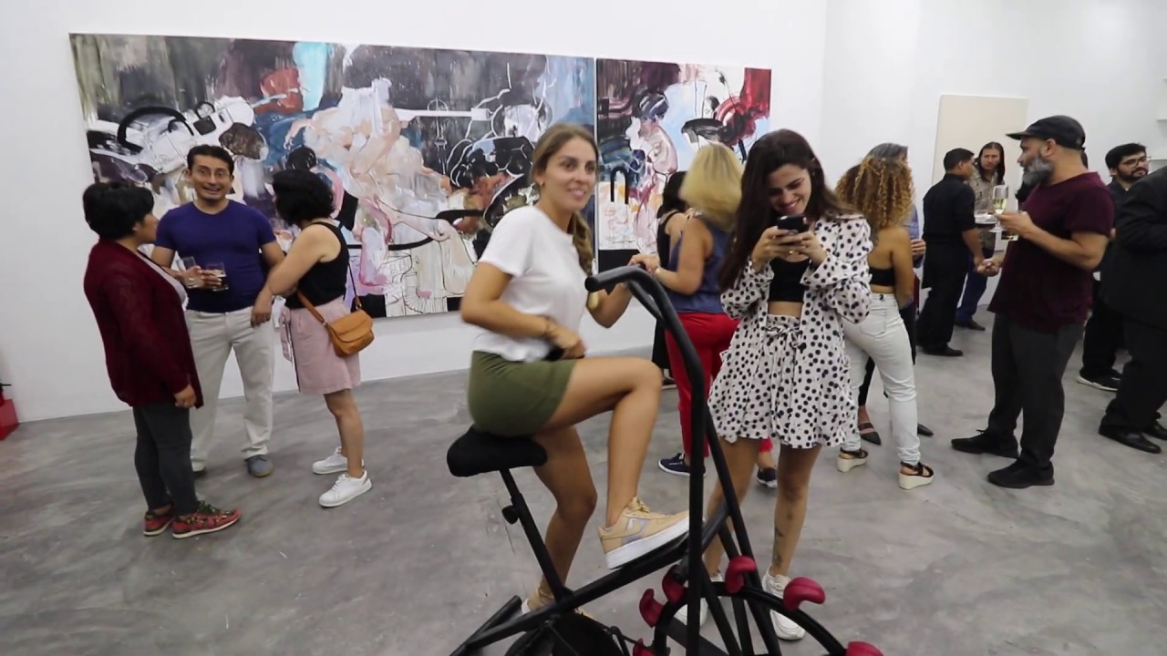 "SEX MACHINE" DE WYNNIE MYNERVA EN LA GALERÍA GINSBERG - YouTube