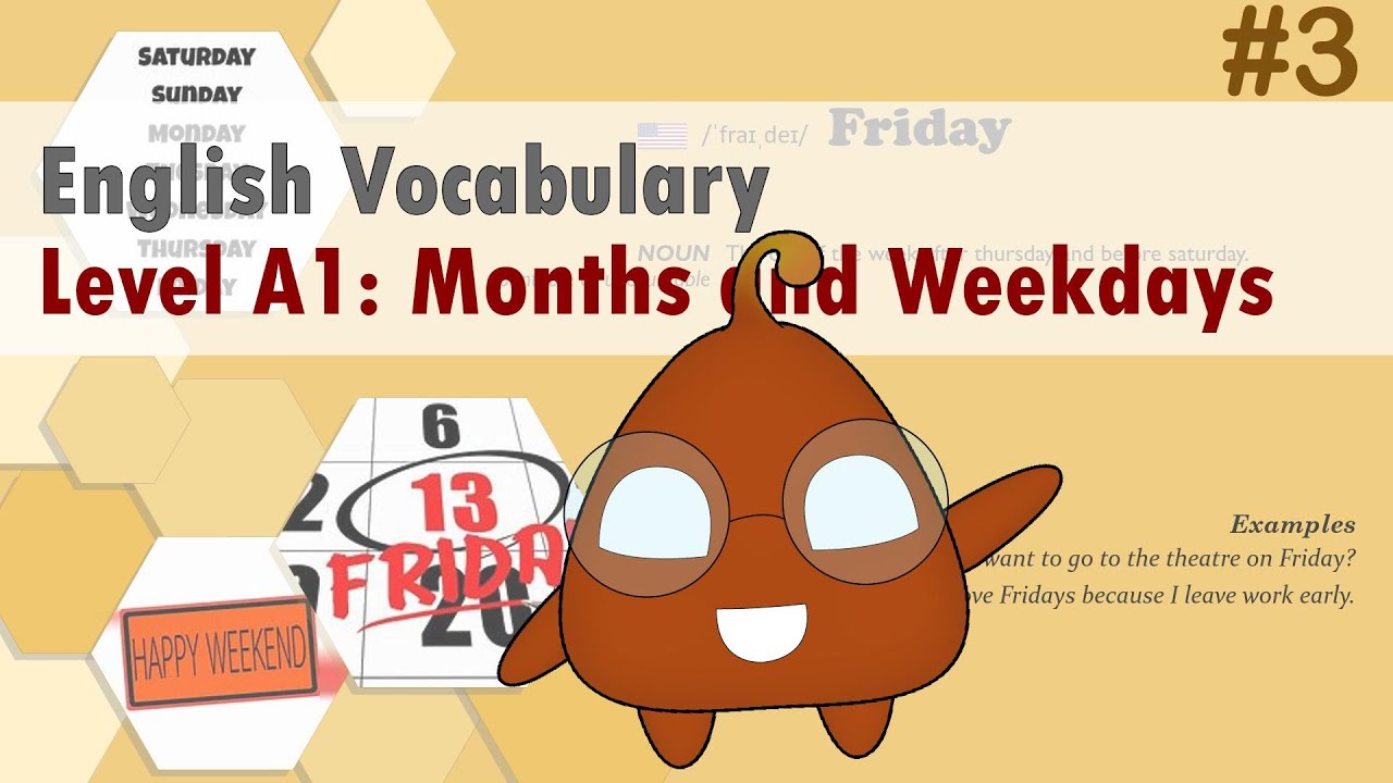 English Vocabulary Simplified: A1 Level for Absolute Beginners #3 ...