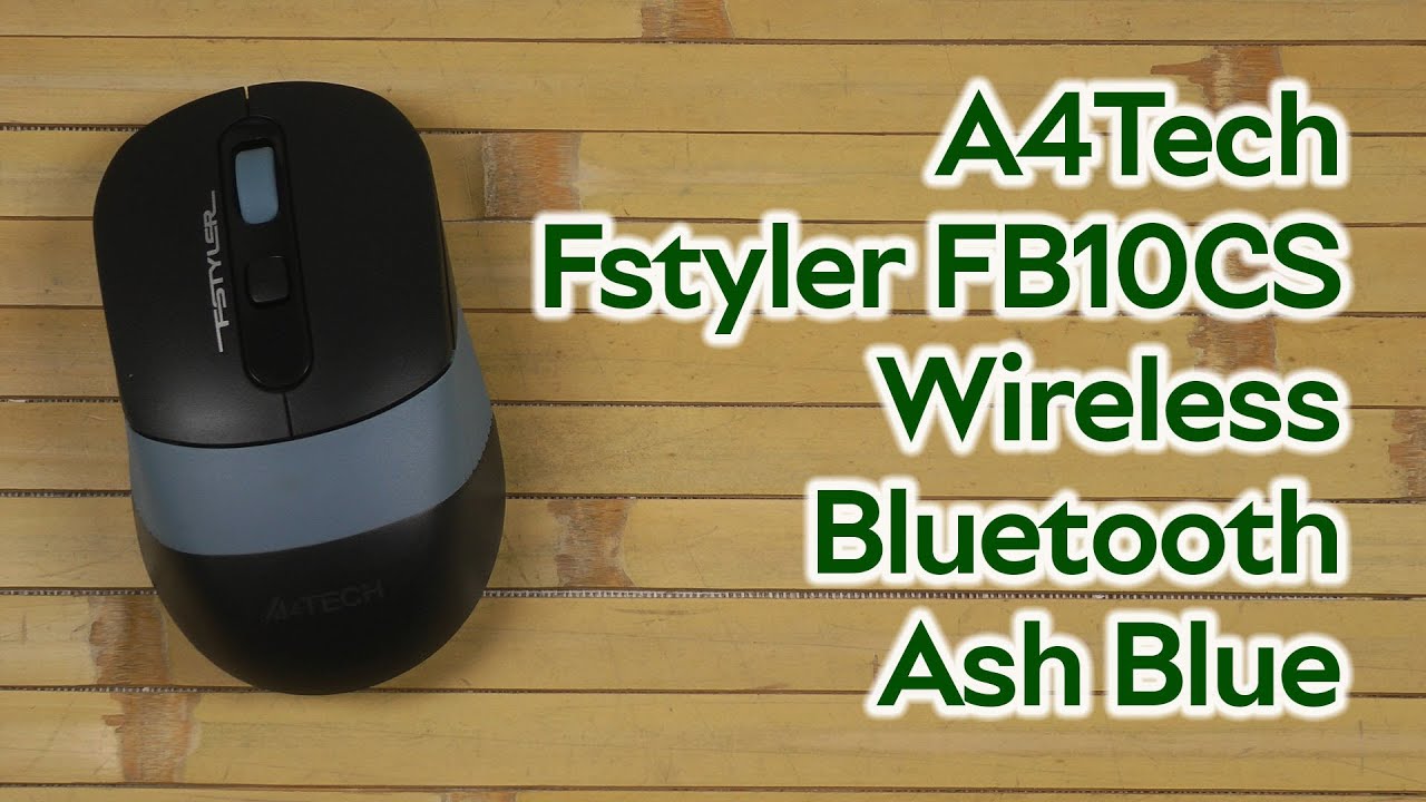 Розпаковка A4tech Fstyler Fb10cs Wireless Bluetooth Ash Blue Youtube