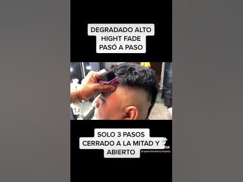 TUTORIAL DEGRADADO ALTO PASO A PASO (higt fade) - YouTube