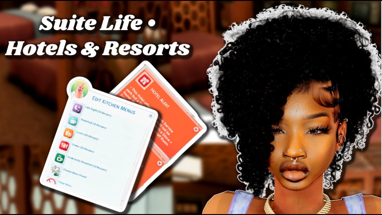 Sims 4 Suite Life Hotels & Resorts MOD - YouTube