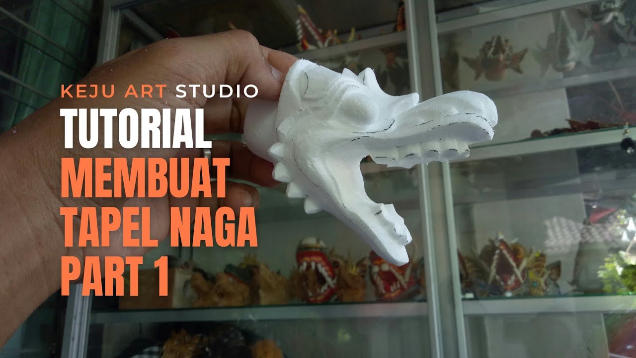 Tutorial membuat tapel layangan janggan naga part 1 - YouTube