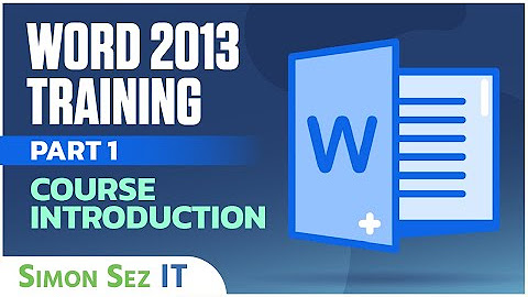 Microsoft Word 2013 Tutorials for Beginners - YouTube