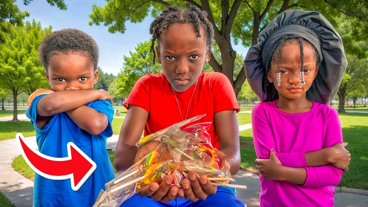 TYRONE Takes All Of Siblings Candy, he the DAD Now! - YouTube