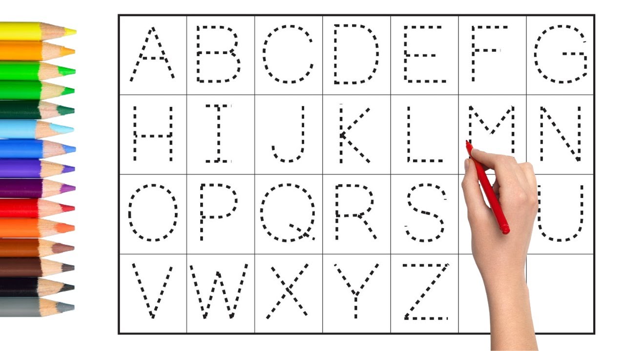 Learn ABCD Alphabets and numbers counting 123.Shapes for kids and ...