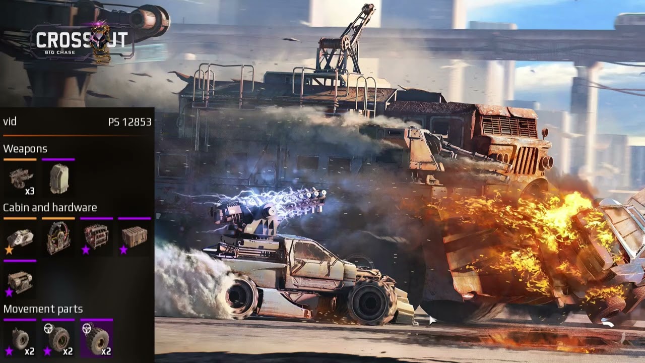 Crossout Game Play this weeks featured build Legendary weapons Toadfish ...