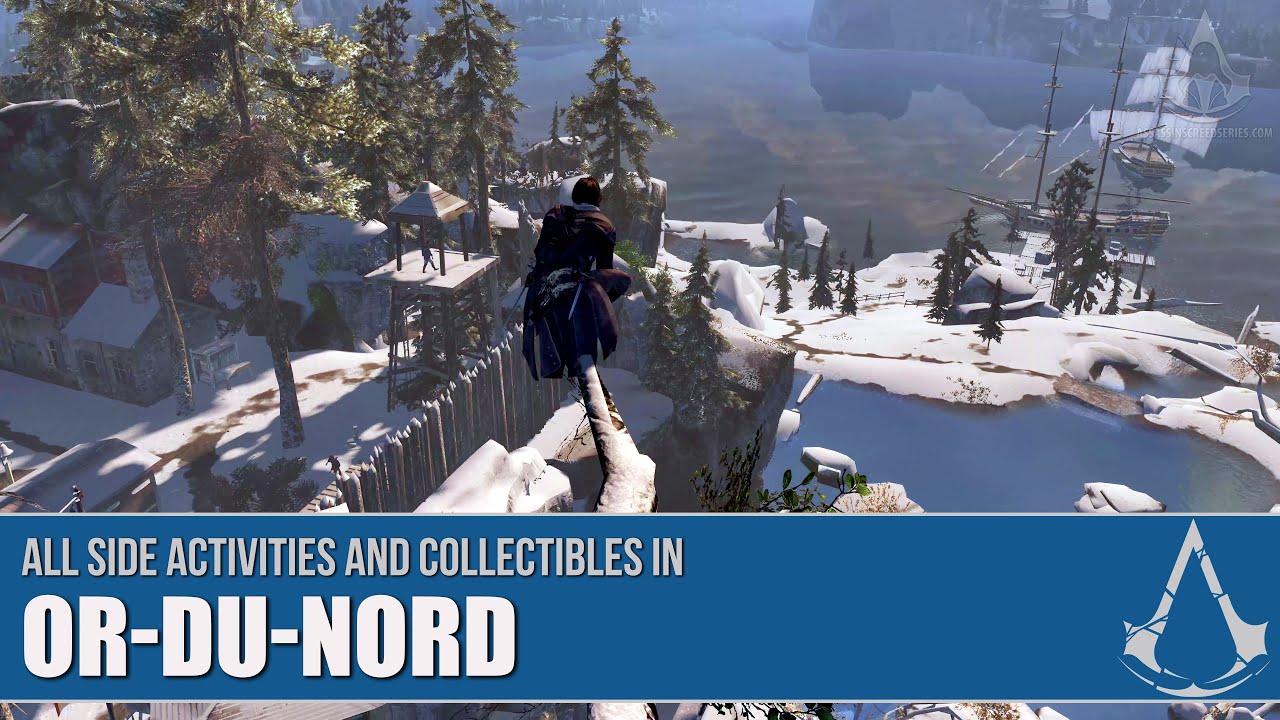 Assassin's Creed Rogue - All Side Activities & Collectibles in Or-du ...