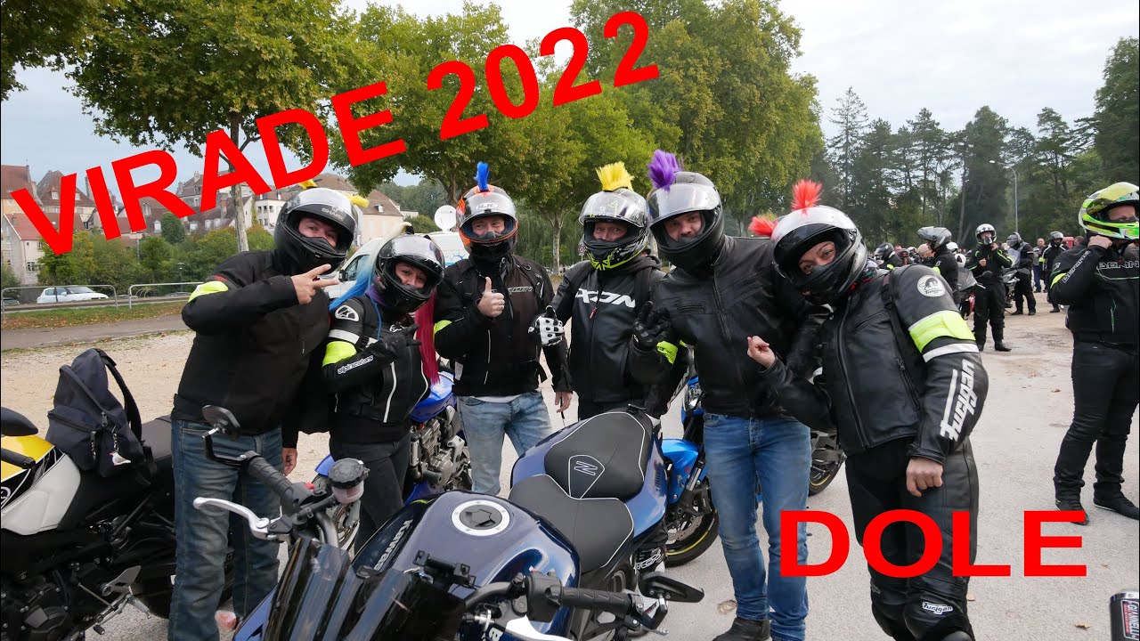 Virade de l'espoir 2022 au départ de Dole MV39 - YouTube