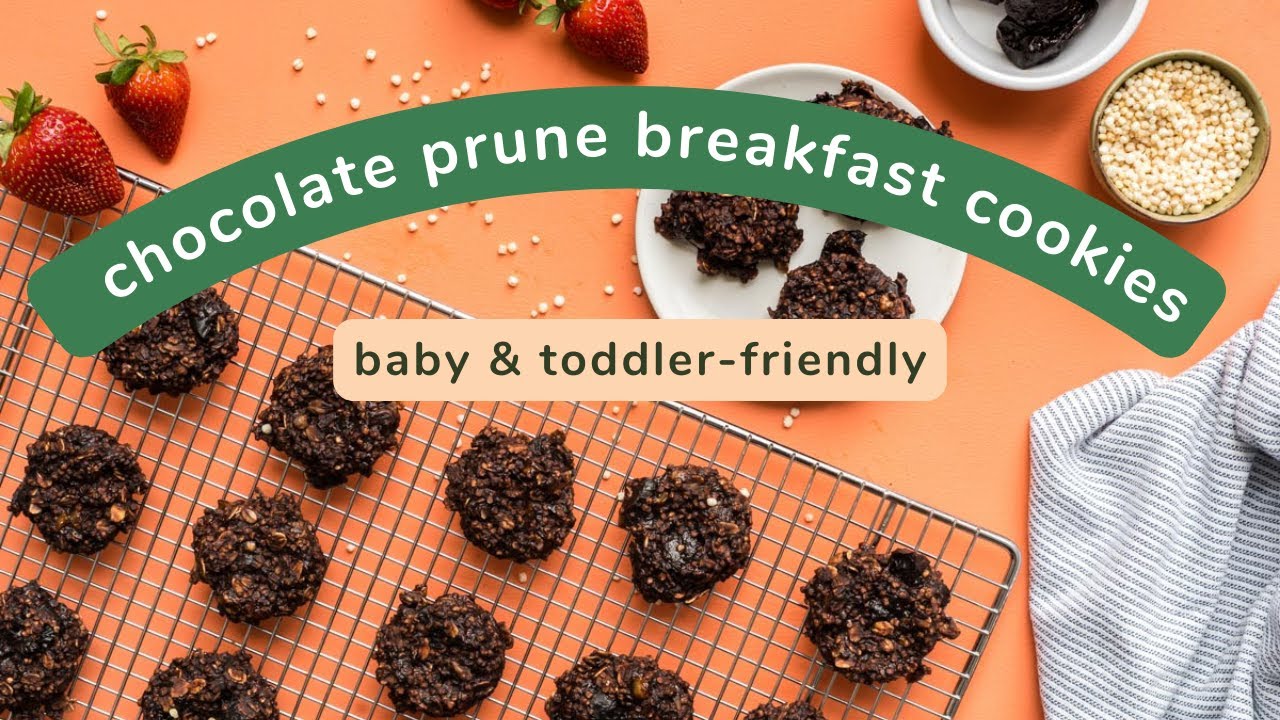 Chocolate Prune Breakfast Cookies - YouTube