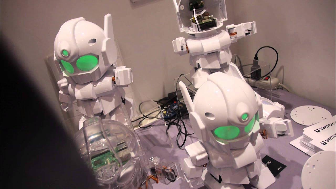 Rapiro, Arduino/Raspberry Pi powered humanoid robot kit - YouTube