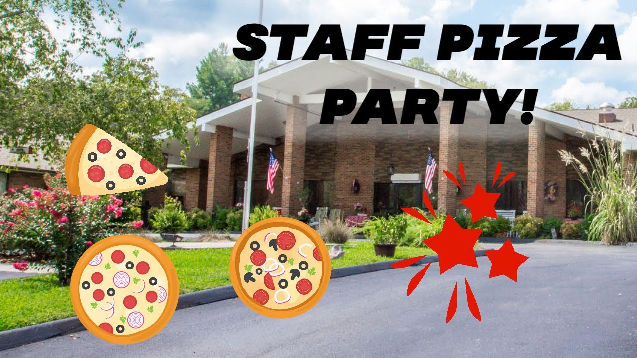 Pizza Party for a Nursing Home! - YouTube